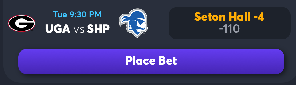 Georgia vs. Seton Hall: AI Prediction College Basketball