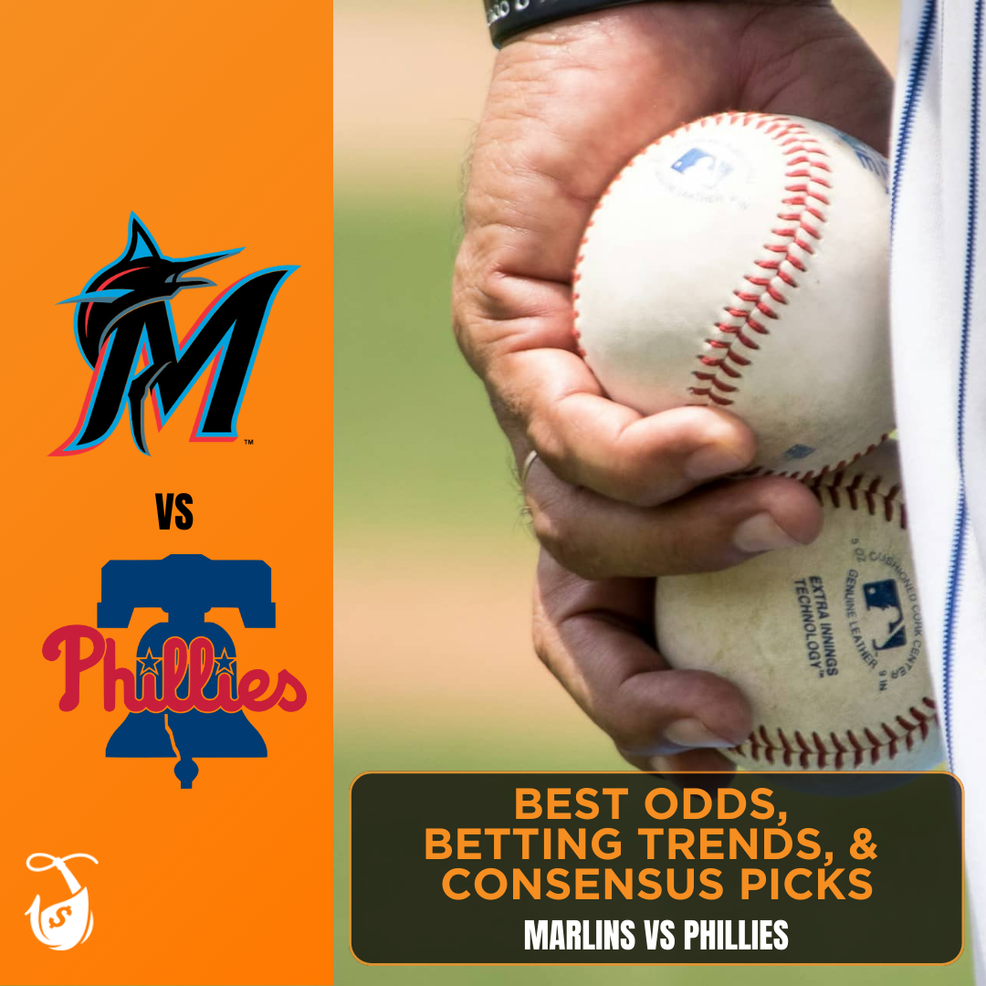 Marlins vs Phillies: Best Odds, Bet Trends, MLB Consensus Pick